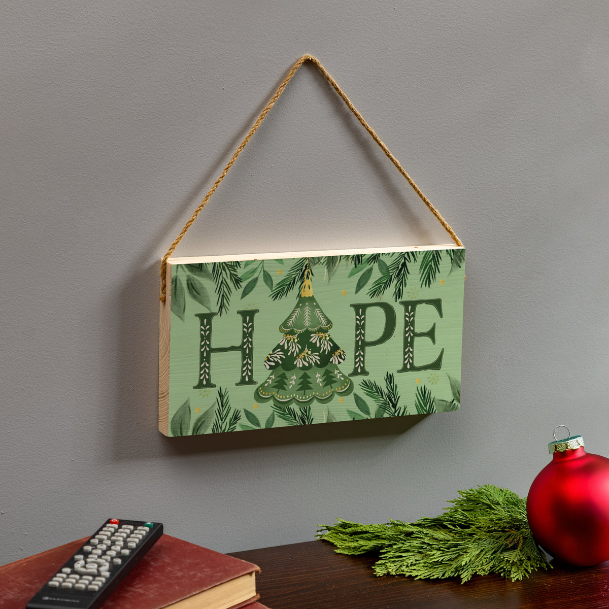 11X6” HANGING SIGN – Evergreen