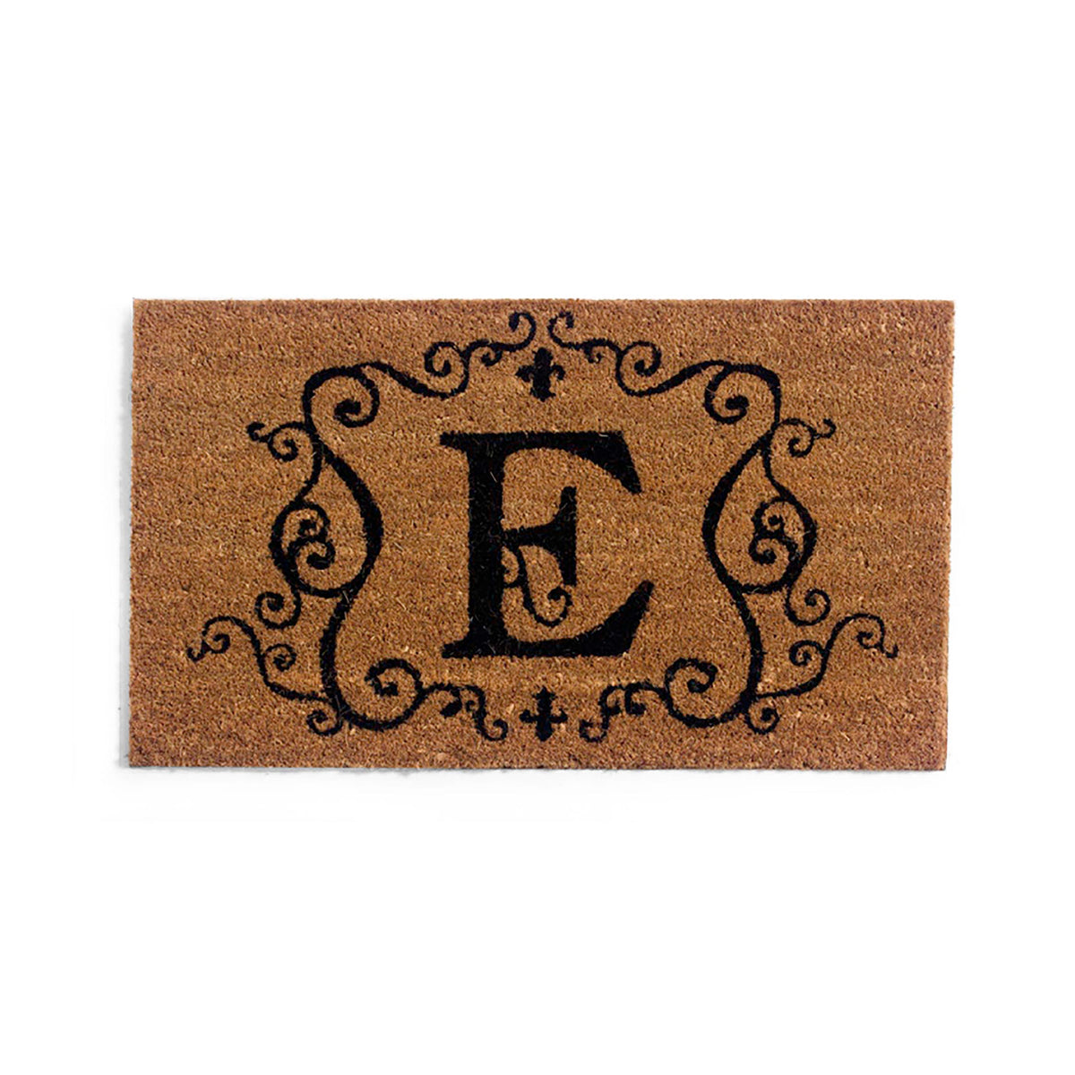Monogram E Coir Mat Insert – Evergreen