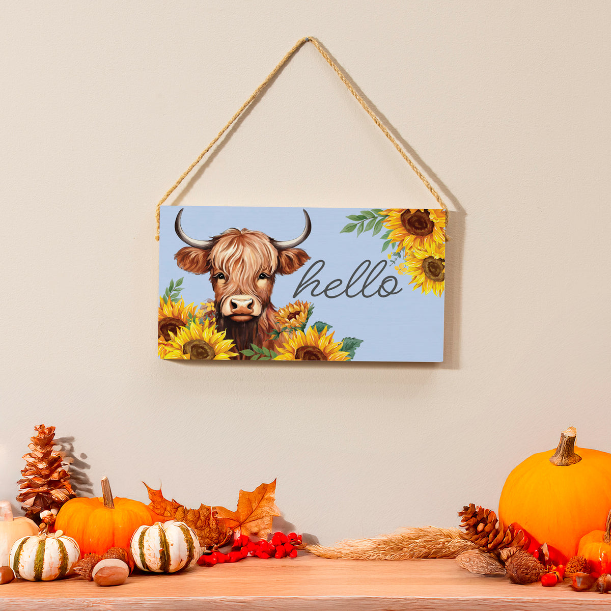 11X6” HANGING SIGN – Evergreen