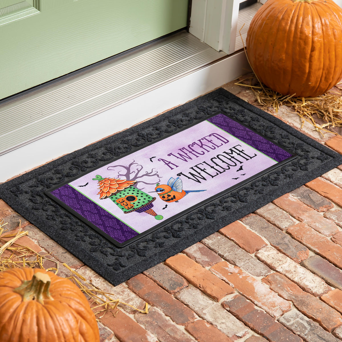 Trick or Tweet Sassafras Switch Mat – Evergreen
