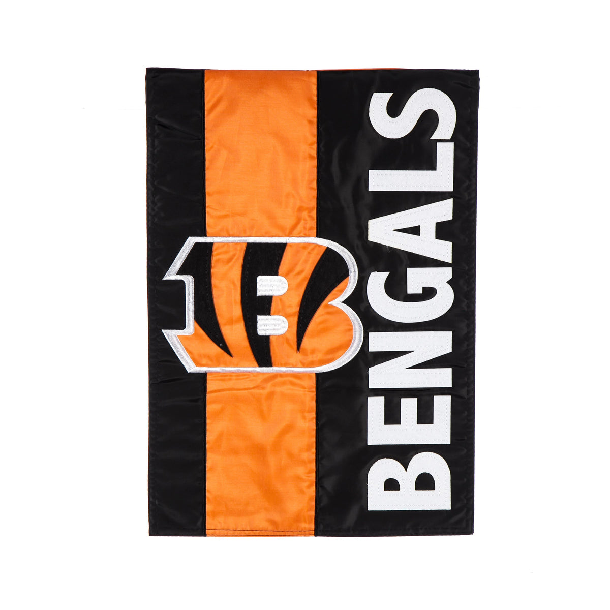 Cincinnati Bengals Embellished Garden Flag – Evergreen